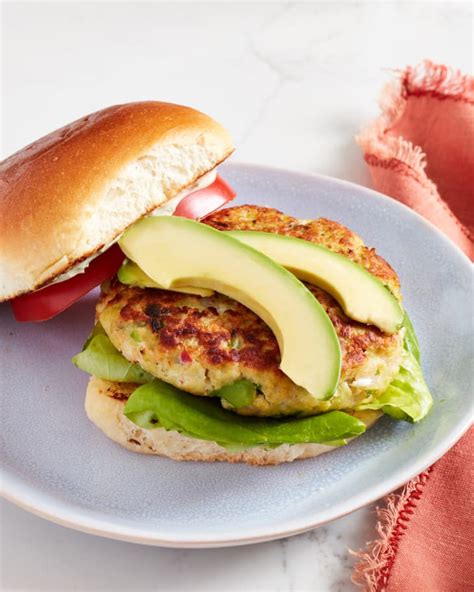 Shrimp And California Avocado Burgers Recipe The Kitchn
