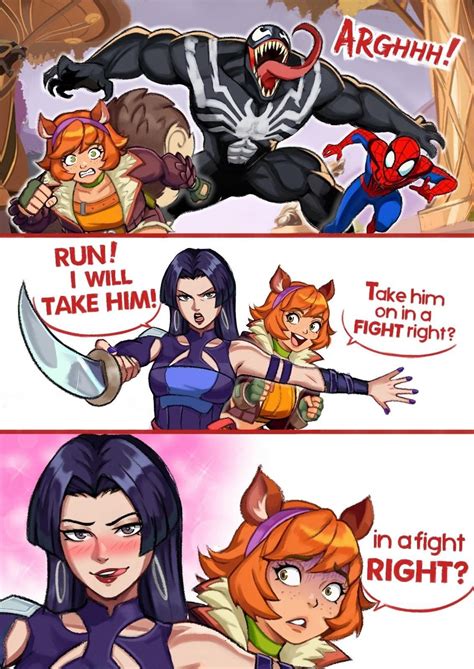 Marvelrivals Venom Psylocke Marvel Rivals Funny Venomized