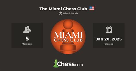 The Miami Chess Club Chess Club