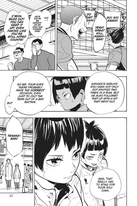 Haikyuu Chapter 263 An Upperclassmans Willpower Haikyuu Manga Online
