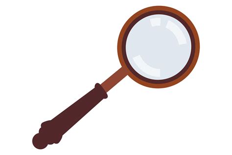 Magnifying Glass Cartoon Icon Explorati Graphic By Smartstartstocker