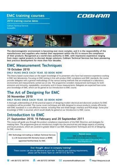 Emc Measurement Techniques Emc Measurement Emc