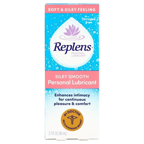 Replens Silky Smooth Personal Lubricant Gel 27 Fl Oz