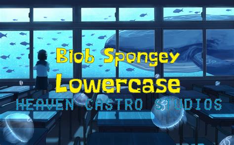 Download Blob Spongey Lowercase Font