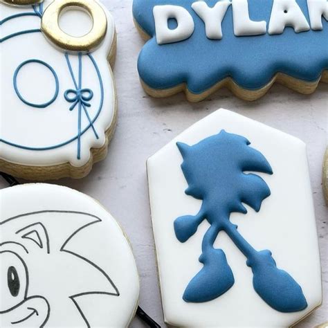 Katies Cookie Co On Instagram Have A Super Sonic Birthday Dylan 🎮 • • • • •