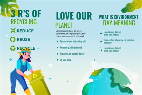 Recycling Infographics Design Template Postermywall