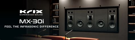 Krix Mx 30i Infrasonic Modular Behind Screen Speaker System Selby