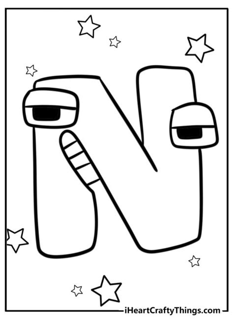 44 Alphabet Lore Coloring Pages 100 Free Pdf Printables