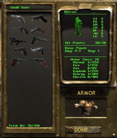 Pistols In Inventory Image Fallout Tactics Revised Mod For Fallout