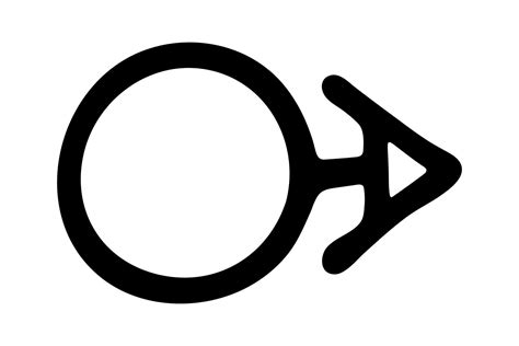 Three Hand Drawn Aliagender Gender Identity Icon Symbol Used To