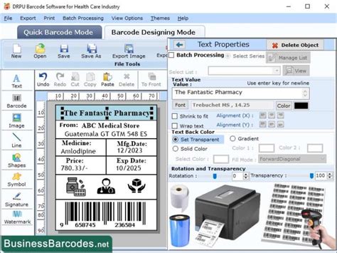 Medical Barcode Label Tool Download And Review