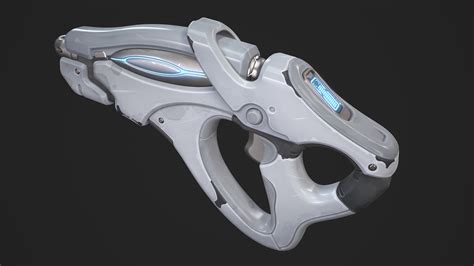 Wip Scorpion Pistol Masseffect Fanart — Polycount