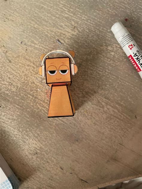 Sprunki Papercraft Шаблон бумажной куклы Бумажные поделки Винтажные