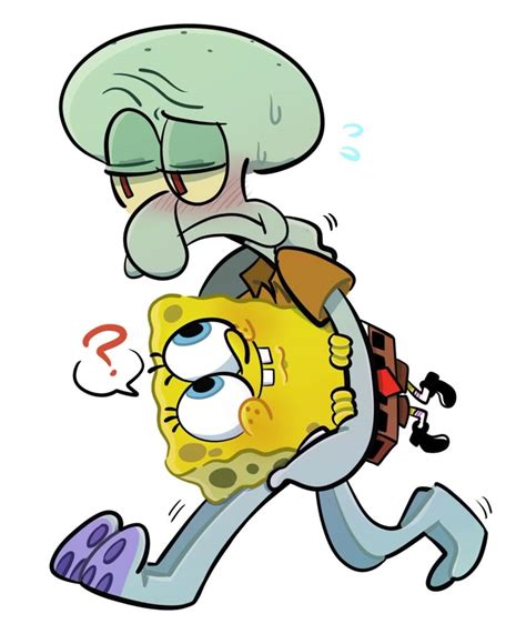 Squidbob Spongebob Funny Spongebob Drawings Spongebob