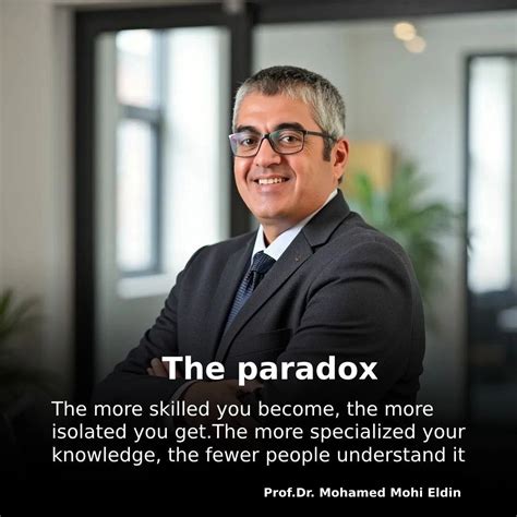 Unfortunately This Is A Fact Prof Mohamed Mohi Eldin