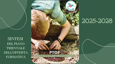 Ptof 2025 2028 Istituto Comprensivo Le Cure