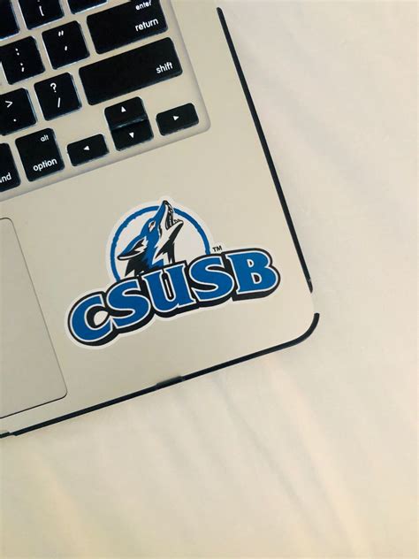 Csusb Sticker Stickers Electronic Products Shift
