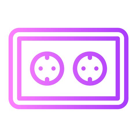 Electric Socket Generic Gradient Icon