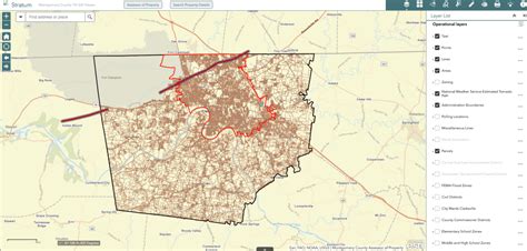 Tornados Path Included In Tennessee Countys New Gis Map Layer Statescoop