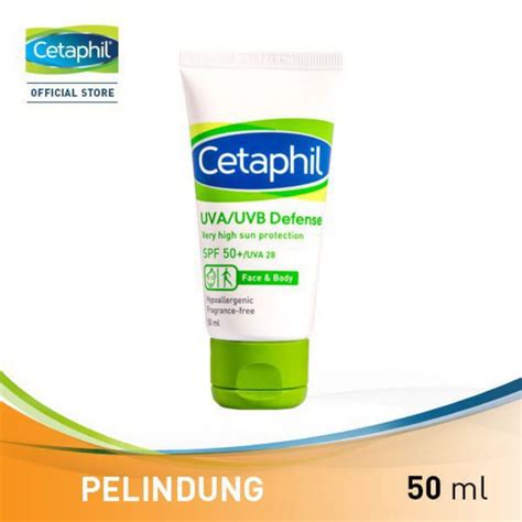 Jual Cetaphil Uva Uvb Defense Sunscreen 50ml Shopee Indonesia