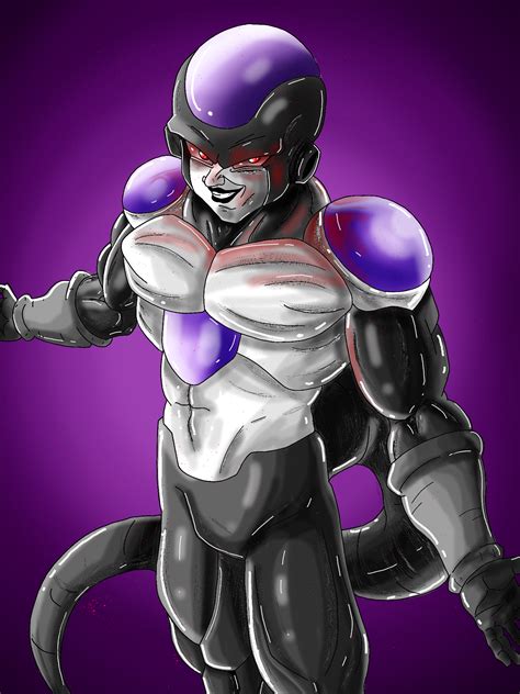 Black Frieza Fan Art By Nonbasicartist On Newgrounds