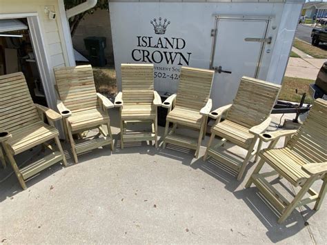 Captains Chairs Bunk Beds Tiki Bars And Outdoor Furniture In Galveston