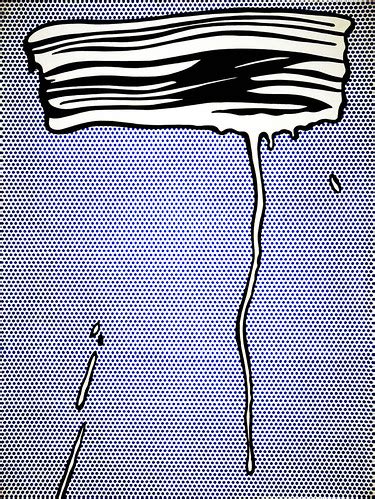 Roy Lichtensteins White Brushstroke Ii 1965 Paurian Flickr