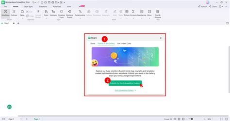 Share A Mind Map A Guide With Edrawmind