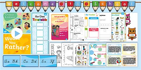 Free Ultimate Back To School Classroom Pack Twinkl