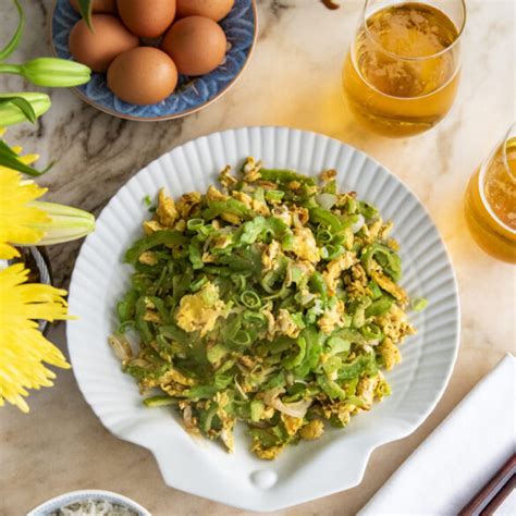 Stir Fried Bitter Melon And Eggs Kho Qua Xao Trung Cindy Lam Cuisine