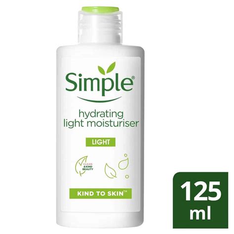 Simple Hydrating Light Moisturiser 125ml Discount Chemist
