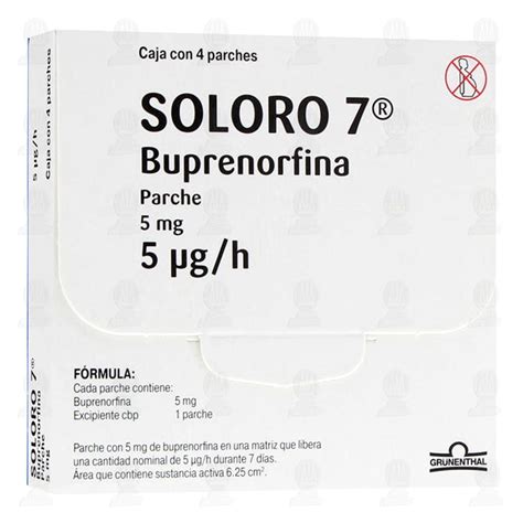 Soloro 7 5mg 4 Parches