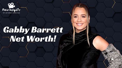 Gabby Barrett Net Worth 2024 Songs Age House Career