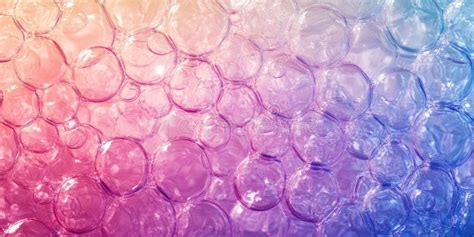 Bubble Wrap Texture In Translucent Tones Background For Creative And
