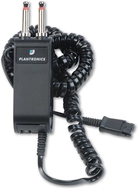 Modular Dual Prong Plug Headsethandset To Telephone Adapter Sold As 1