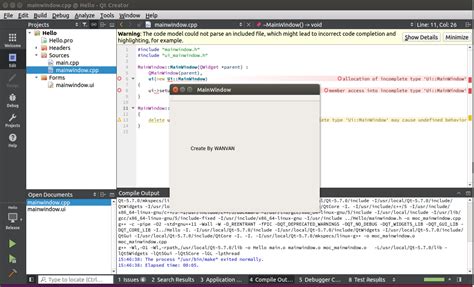 Linux平台QT开发环境搭建 c c