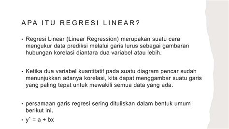 Regresi Linear Kelompok 1 Xi 10 Revisi 1pptx