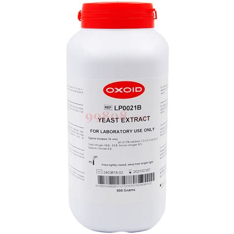 Oxoid 酵母粉提取物 Lp0021lp0021b 实验室用品商城