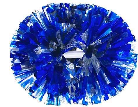 Nicolekay 2 Pack Cheerleading Pom Poms With Baton Handle