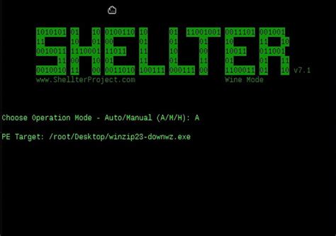 how to inject malicious code inside exe files using shellter cyber