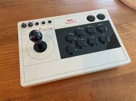 8bitdo Arcade Stick Modded With Sanwa Buttons Stick Bat Top And