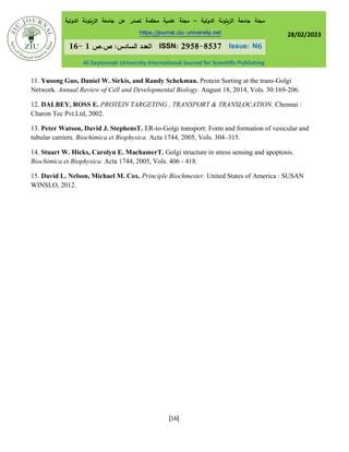 Mechanism Of Targeting Protein And Signals Recognition Particle In Eukaryotic Cells Pdf