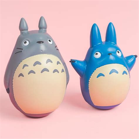 My Neighbor Totoro Roly Poly Doll Set Totoro And Chu Totoro Blippo