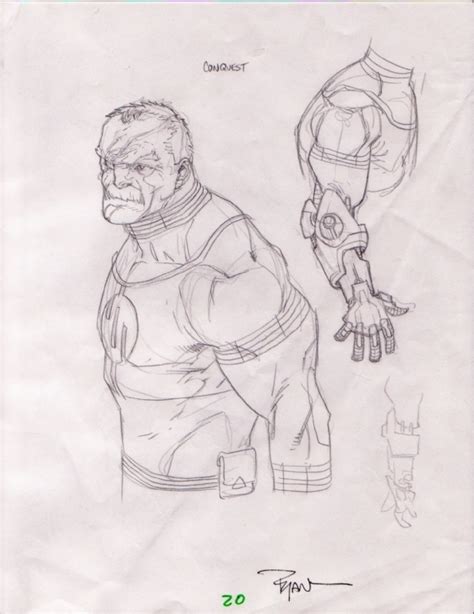 Conquest From Invincible Prelim By Ryan Ottley Invincible Anatomy