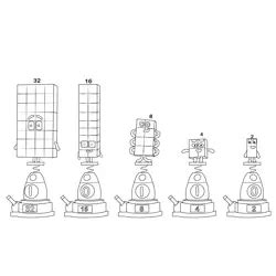 Number Block Coloring Pages 11 20 2025