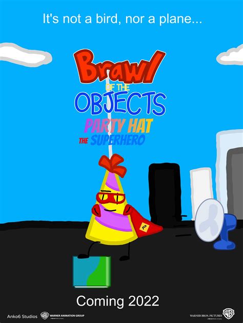 Brawl Of The Objects Party Hat The Superhero Object Shows Community
