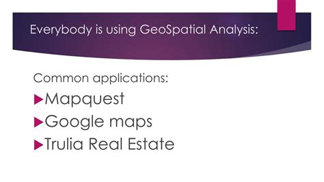 Ppt Geospatial Analysis Powerpoint Presentation Free Download Id 6390012