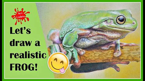 😜how To Draw A Realistic Frog A Speed Draw Art Tutorial 2018 Youtube