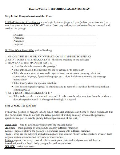 30 Rhetorical Analysis Essay Examples To Download