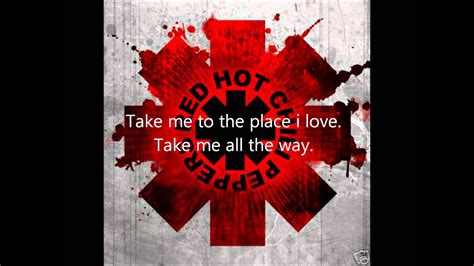 Red Hot Chili Peppers Under The Bridge Lyrics Youtube